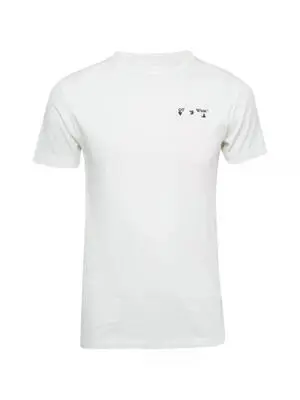 Off-White Embroidered Logo T-shirt