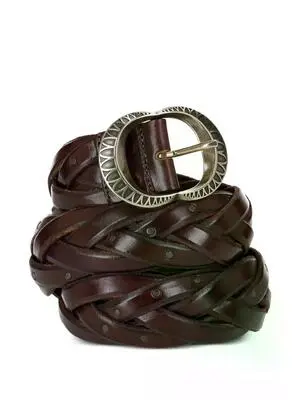 FORTELA Braided Leather Belt