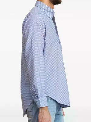 FORTELA King Checked Shirt - Blue