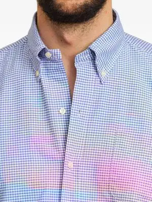 FORTELA King Checked Shirt - Blue