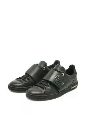 LOUIS VUITTON Leather Strap Sneakers