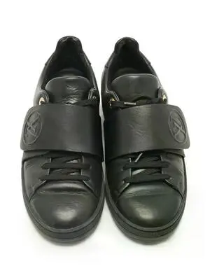 LOUIS VUITTON Leather Strap Sneakers
