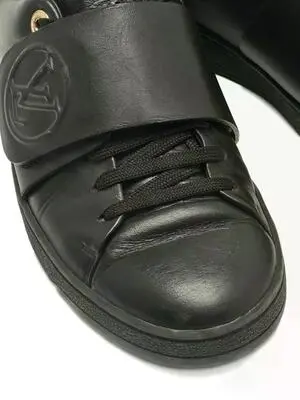 LOUIS VUITTON Leather Strap Sneakers