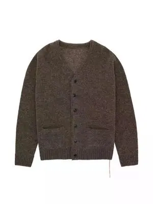 FORTELA Edmund Buttoned Cardigan - Brown