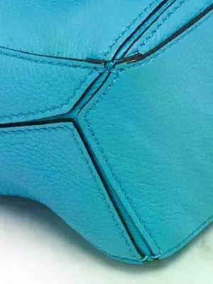 Loewe Geometric Panel Leather Shoulder Bag