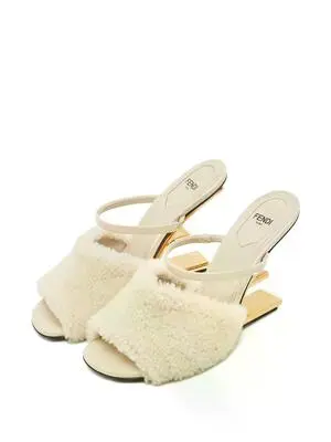 Fendi First Shearling Sandals