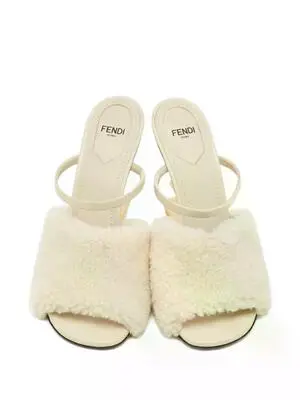Fendi First Shearling Sandals