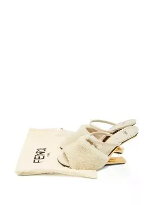 Fendi First Shearling Sandals