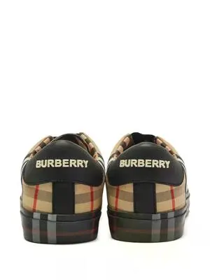 Burberry Markham Check Slip-on Sneakers