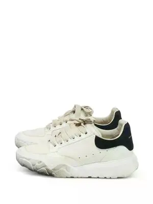 Alexander McQueen Leather Oversized-sole Sneakers
