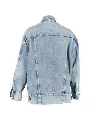 Khaite Grizzo Button-flap Denim Jacket