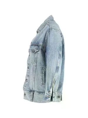 Khaite Grizzo Button-flap Denim Jacket