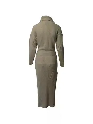 Nanushka Belted Turtleneck Dress