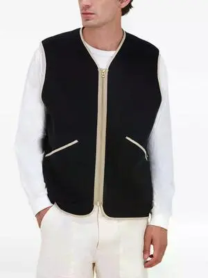 FORTELA Sherpavest Zip Waistcoat - Blue