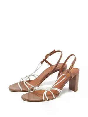MALONE SOULIERS Leather Slingback Sandals