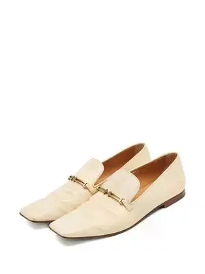 TOD'S Leather Hardware Loafers