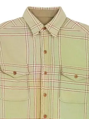 FORTELA Patch-pockets Checked Overshirt