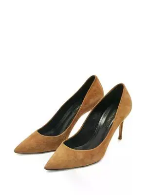 Casadei Suede Stiletto Pumps