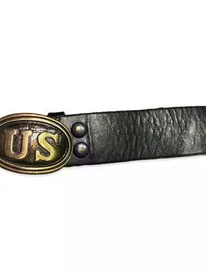 FORTELA Buckled Leather Belt
