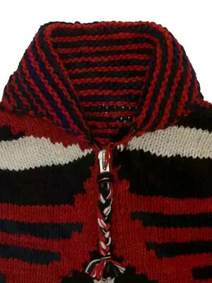 FORTELA Chamula Cardigan - Red