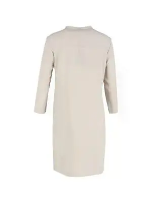 Escada Mandarin-collared Knee-length Dress
