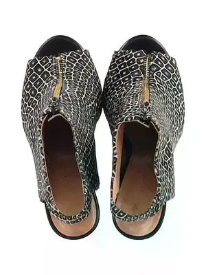 Roland Mouret Printed Zip-fastening Pumps