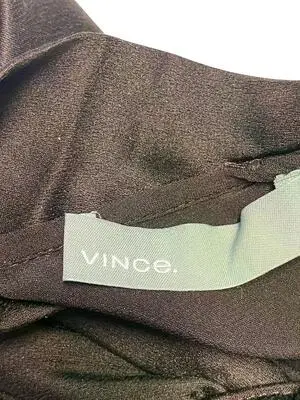 Vince Twist-collar Blouse
