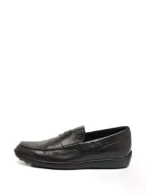 TOD'S Leather Slip-on Loafers