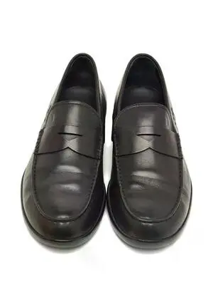 TOD'S Leather Slip-on Loafers