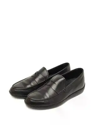 TOD'S Leather Slip-on Loafers