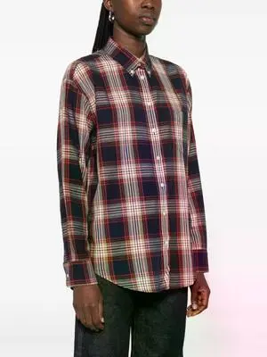 Gant Checked-pattern Flannel Shirt