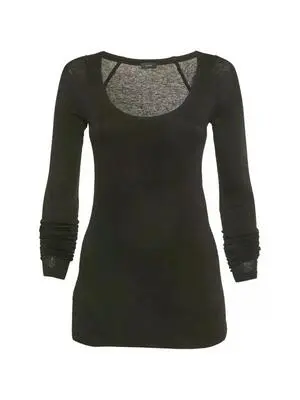 JOSEPH Ruched-sleeve Top