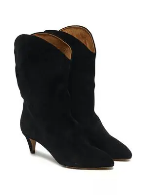 ISABEL MARANT VINTAGE Suede Pointed Toe Boots