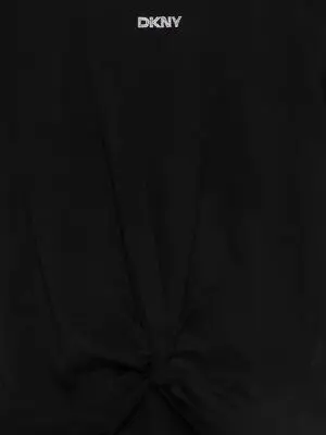 Dkny Logo-detail Round-neck T-shirt