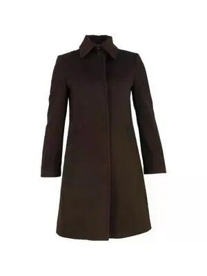 Burberry Collared Suede Coat