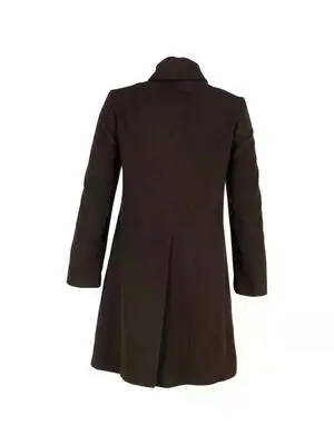 Burberry Collared Suede Coat
