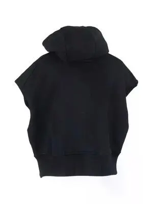 Givenchy Half-zip Short-sleeve Hoodie