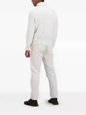 FORTELA Mallory Pocket Ribbed Turtleneck Sweater