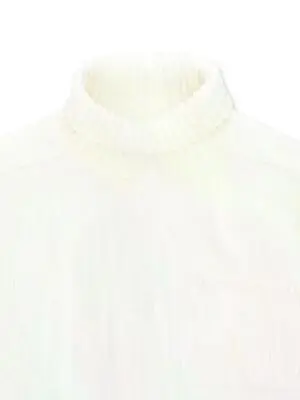 FORTELA Mallory Pocket Ribbed Turtleneck Sweater