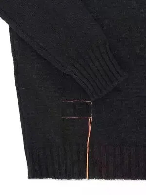 FORTELA Ribbed-cuff Turtleneck Wool Sweater