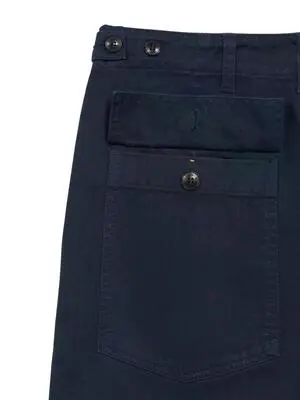 FORTELA Patch-pocket Trousers - Blue
