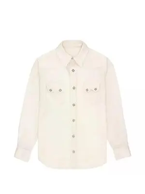 FORTELA Toledo Texan Flap-pocket Shirt - Neutrals