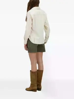 FORTELA Toledo Texan Flap-pocket Shirt - Neutrals