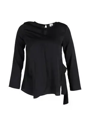 Iris & Ink Crew-neck Blouse