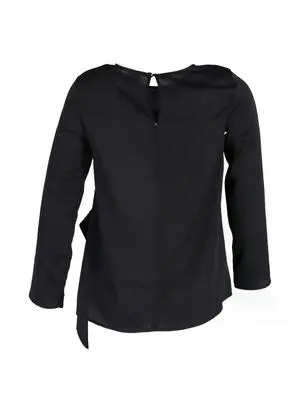 Iris & Ink Crew-neck Blouse