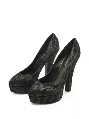 Dolce & Gabbana Platform Mesh Pumps