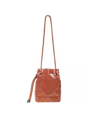 Issey Miyake Geometric Pattern Drawstring Bucket Bag