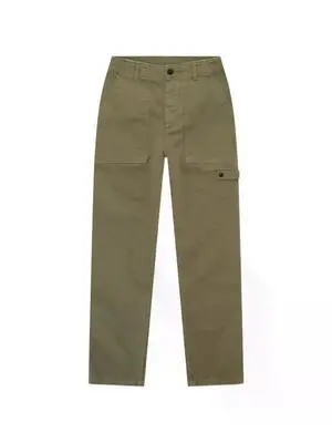 FORTELA Jerryt Patch-pockets Trousers - Green