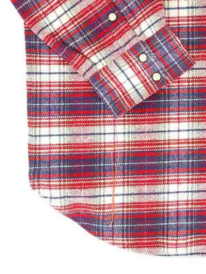 FORTELA Josh Checkered Shirt - Red