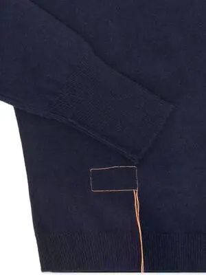 FORTELA V-neck Button Cardigan - Blue